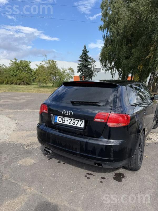 Melns Audi A3 2006 Rīga, ar dzinēja tilpumu 2.00 L un nobraukumu 255 tūkst. km par 4500 €, foto 3 vietnē AUTOMOTO.COM.LV