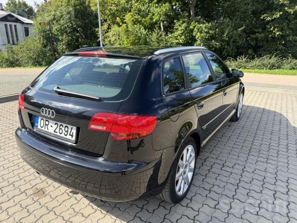Black Audi A3 2006 in Saldus, with an engine capacity of 1.60 L and mileage of 259 thousand km for 3990 €, photo 9 on AUTOMOTO.COM.LV