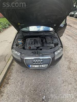Black Audi A3 2006 in Riga, with an engine capacity of 2.00 L and mileage of 406 thousand km for 2200 €, photo 5 on AUTOMOTO.COM.LV