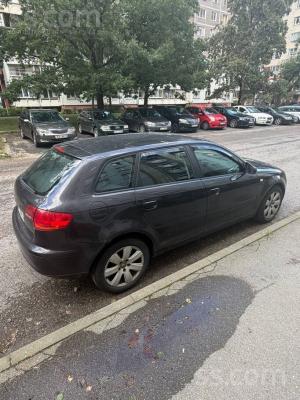 Black Audi A3 2006 in Riga, with an engine capacity of 2.00 L and mileage of 406 thousand km for 2200 €, photo 8 on AUTOMOTO.COM.LV