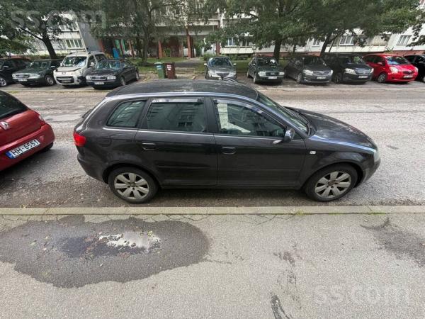 Black Audi A3 2006 in Riga, with an engine capacity of 2.00 L and mileage of 406 thousand km for 2200 €, photo 3 on AUTOMOTO.COM.LV