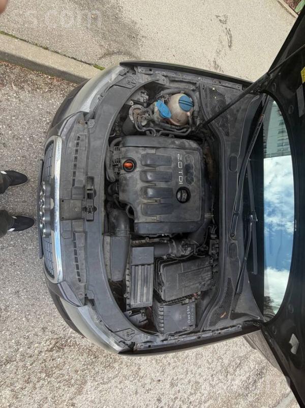 Black Audi A3 2006 in Riga, with an engine capacity of 2.00 L and mileage of 406 thousand km for 2200 €, photo 6 on AUTOMOTO.COM.LV