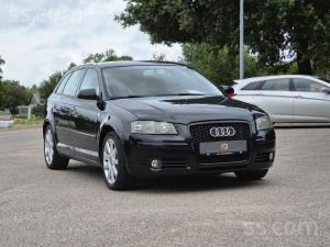 Black Audi A3 2006 in Liepaja, with an engine capacity of 2.00 L and mileage of 211 thousand km for 3450 €, photo 8 on AUTOMOTO.COM.LV