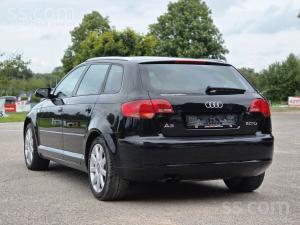Black Audi A3 2006 in Liepaja, with an engine capacity of 2.00 L and mileage of 211 thousand km for 3450 €, photo 14 on AUTOMOTO.COM.LV