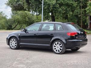 Black Audi A3 2006 in Liepaja, with an engine capacity of 2.00 L and mileage of 211 thousand km for 3450 €, photo 17 on AUTOMOTO.COM.LV