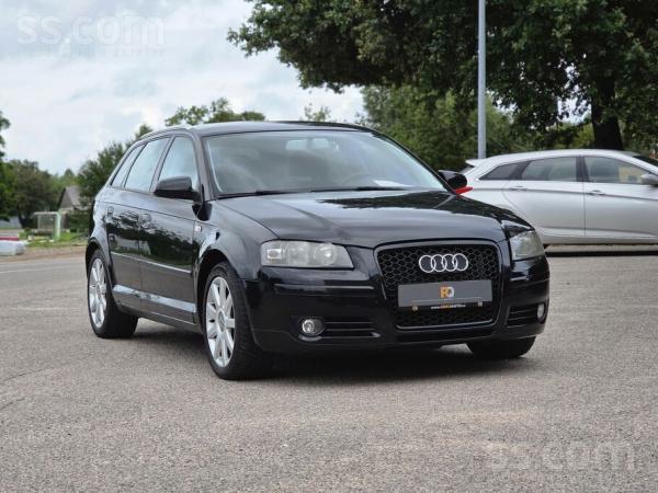 Black Audi A3 2006 in Liepaja, with an engine capacity of 2.00 L and mileage of 211 thousand km for 3450 €, photo 5 on AUTOMOTO.COM.LV