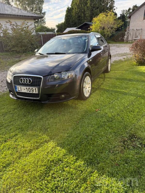 Audi A3 2006 Jelgava vietnÄ Melns Audi A3 2006 Jelgava, ar dzinÄja tilpumu 2.00 L un nobraukumu 0 tÅ«kst. km par 1450 ā¬, foto 1 vietnÄ AUTOMOTO.COM.LV