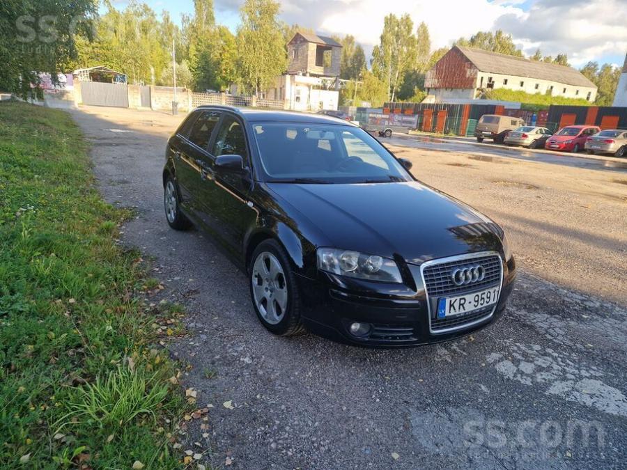Melns Audi A3 2006 Rīga, ar dzinēja tilpumu 2.00 L un nobraukumu 343 tūkst. km par 2800 €, foto 5 vietnē AUTOMOTO.COM.LV