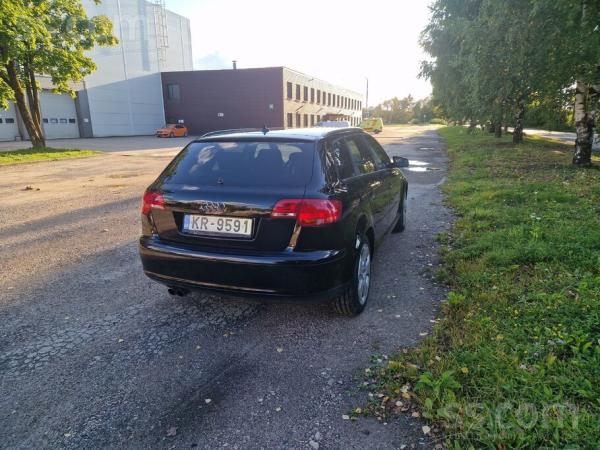 Black Audi A3 2006 in Riga, with an engine capacity of 2.00 L and mileage of 343 thousand km for 2800 €, photo 7 on AUTOMOTO.COM.LV