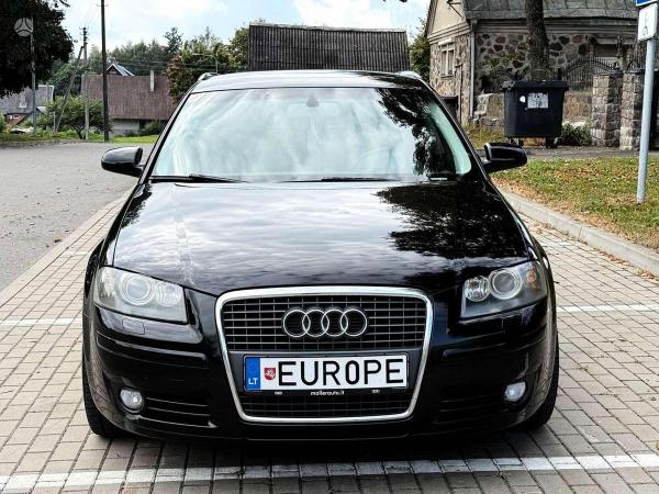 Ауди А3 2006 в Вильнюс на AUTOMOTO.COM.LV Черный Ауди А3 2006 в Вильнюс, объемом двигателя 1.97 л и пробегом 430 тыс. км за 3150 €, фото 3 на AUTOMOTO.COM.LV