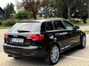 Black Audi A3 2006 in Vilnius, with an engine capacity of 1.97 L and mileage of 430 thousand km for 3150 €, photo 7 on AUTOMOTO.COM.LV