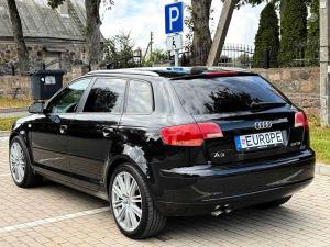 Black Audi A3 2006 in Vilnius, with an engine capacity of 1.97 L and mileage of 430 thousand km for 3150 €, photo 11 on AUTOMOTO.COM.LV