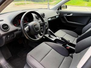 Black Audi A3 2006 in Vilnius, with an engine capacity of 1.97 L and mileage of 430 thousand km for 3150 €, photo 12 on AUTOMOTO.COM.LV