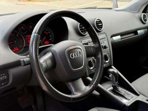 Black Audi A3 2006 in Vilnius, with an engine capacity of 1.97 L and mileage of 430 thousand km for 3150 €, photo 13 on AUTOMOTO.COM.LV