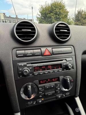 Black Audi A3 2006 in Vilnius, with an engine capacity of 1.97 L and mileage of 430 thousand km for 3150 €, photo 15 on AUTOMOTO.COM.LV