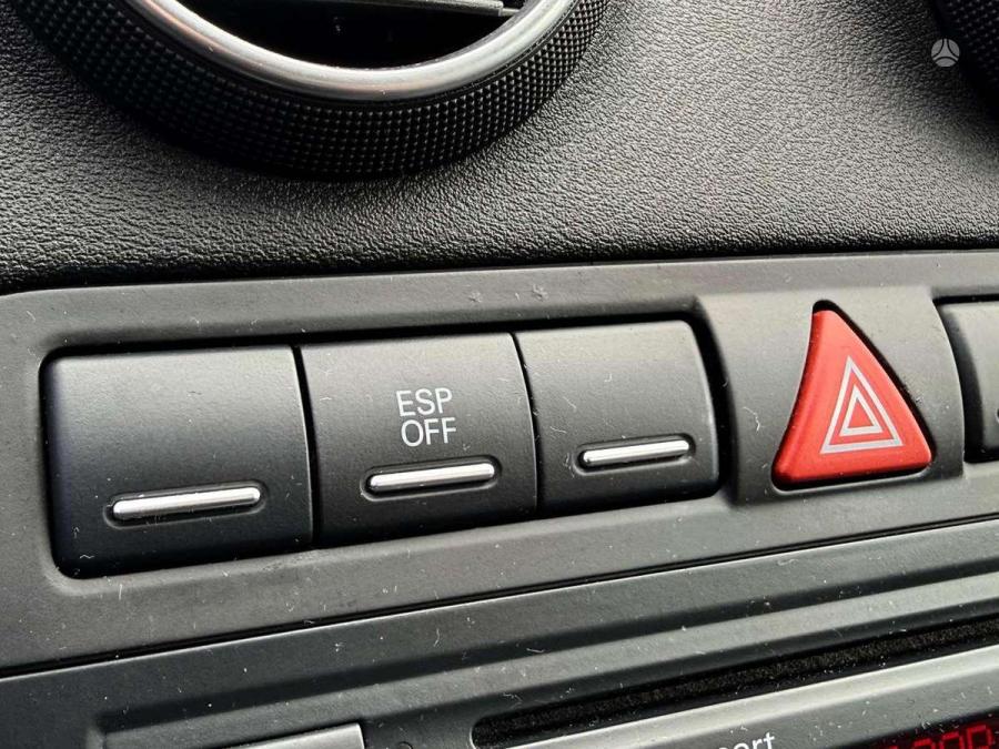 Black Audi A3 2006 in Vilnius, with an engine capacity of 1.97 L and mileage of 430 thousand km for 3150 €, photo 16 on AUTOMOTO.COM.LV