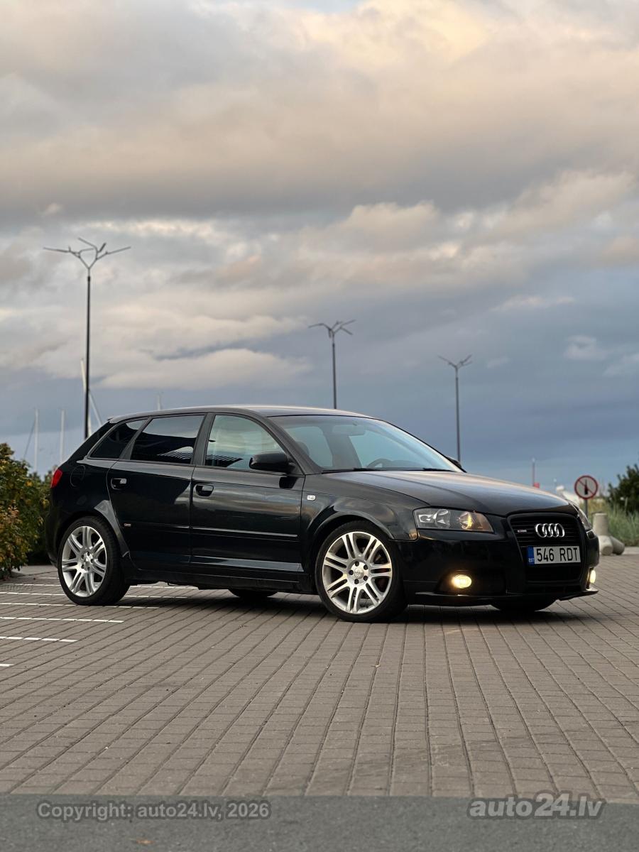 Melns Audi A3 2006 Tallina, ar dzinēja tilpumu 2.00 L un nobraukumu 285 tūkst. km par 1900 €, foto 1 vietnē AUTOMOTO.COM.LV