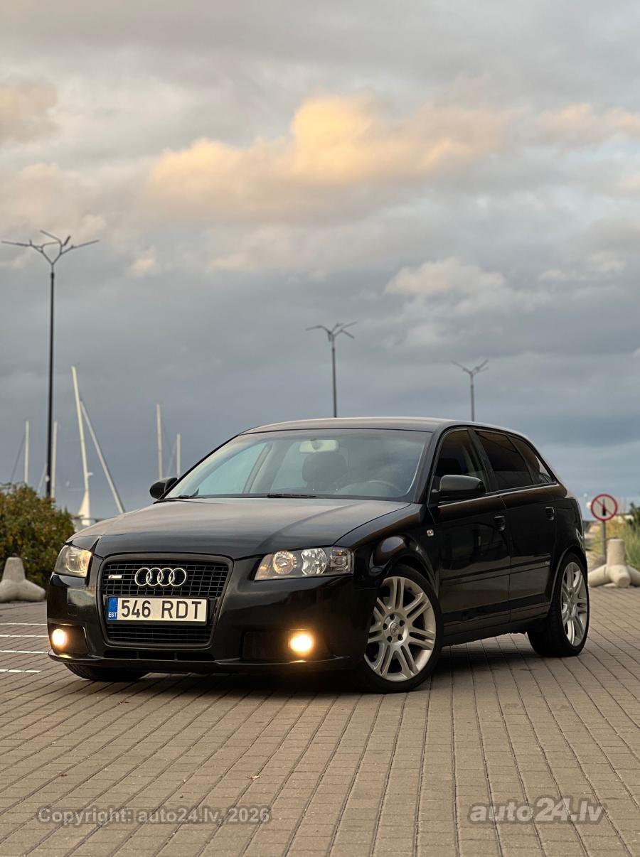 Melns Audi A3 2006 Tallina, ar dzinēja tilpumu 2.00 L un nobraukumu 285 tūkst. km par 1900 €, foto 4 vietnē AUTOMOTO.COM.LV