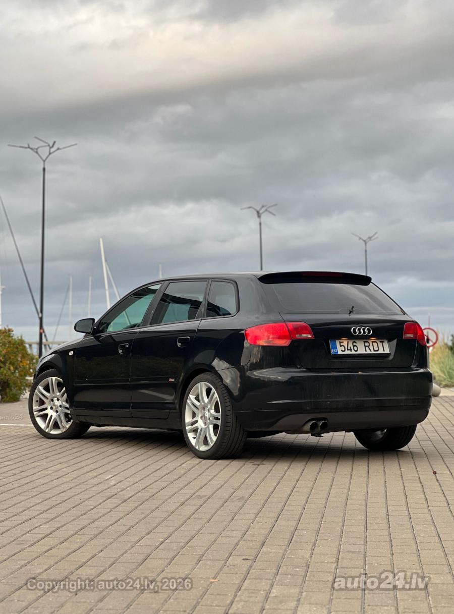 Melns Audi A3 2006 Tallina, ar dzinēja tilpumu 2.00 L un nobraukumu 285 tūkst. km par 1900 €, foto 5 vietnē AUTOMOTO.COM.LV