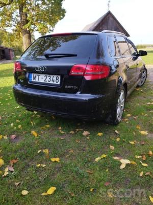 Black Audi A3 2006 in Valmiera, with an engine capacity of 2.00 L and mileage of 281 thousand km for 2350 €, photo 5 on AUTOMOTO.COM.LV