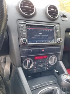 Black Audi A3 2006 in Valmiera, with an engine capacity of 2.00 L and mileage of 281 thousand km for 2350 €, photo 6 on AUTOMOTO.COM.LV