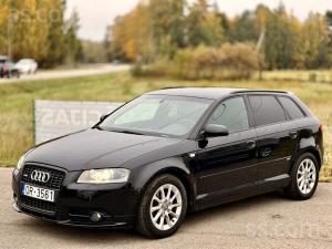 Melns Audi A3 2006 Ogre, ar dzinēja tilpumu 2.00 L un nobraukumu 312 tūkst. km par 3850 €, foto 3 vietnē AUTOMOTO.COM.LV