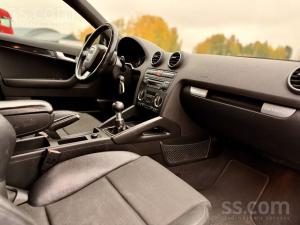 Melns Audi A3 2006 Ogre, ar dzinēja tilpumu 2.00 L un nobraukumu 312 tūkst. km par 3850 €, foto 9 vietnē AUTOMOTO.COM.LV