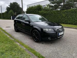 Melns Audi A3 2006 Viļņa, ar dzinēja tilpumu 1.97 L un nobraukumu 330 tūkst. km par 2500 €, foto  vietnē AUTOMOTO.COM.LV