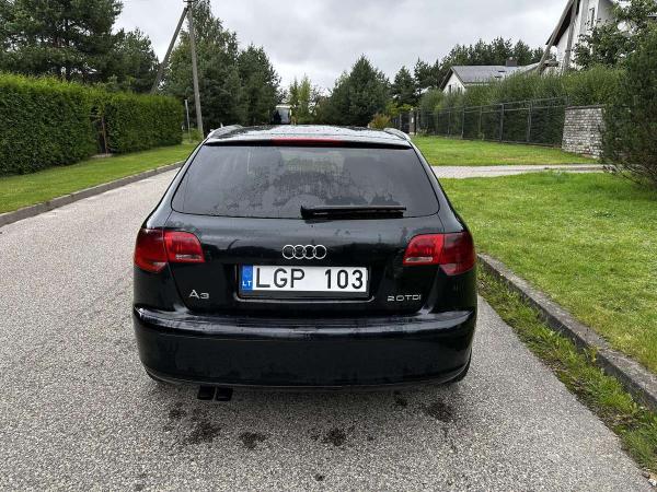 Melns Audi A3 2006 Viļņa, ar dzinēja tilpumu 1.97 L un nobraukumu 330 tūkst. km par 2500 €, foto 5 vietnē AUTOMOTO.COM.LV