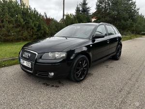 Black Audi A3 2006 in Vilnius, with an engine capacity of 1.97 L and mileage of 330 thousand km for 2500 €, photo 8 on AUTOMOTO.COM.LV