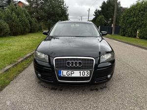 Black Audi A3 2006 in Vilnius, with an engine capacity of 1.97 L and mileage of 330 thousand km for 2500 €, photo 9 on AUTOMOTO.COM.LV