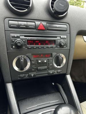 Black Audi A3 2006 in Vilnius, with an engine capacity of 1.97 L and mileage of 330 thousand km for 2500 €, photo 12 on AUTOMOTO.COM.LV