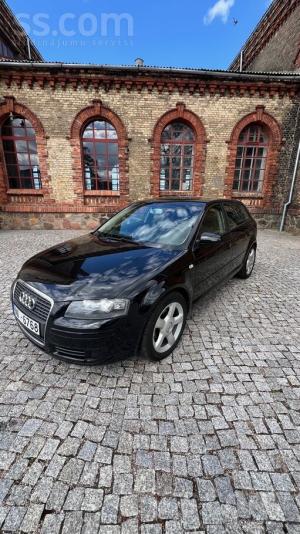 Melns Audi A3 2007 Ventspils, ar dzinēja tilpumu 1.90 L un nobraukumu 283 tūkst. km par 2700 €, foto 1 vietnē AUTOMOTO.COM.LV