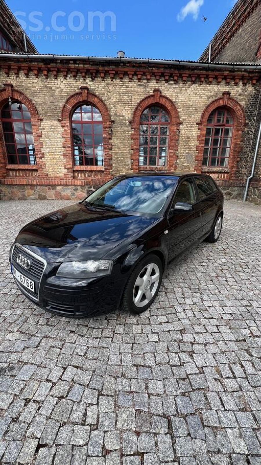 Melns Audi A3 2007 Ventspils, ar dzinēja tilpumu 1.90 L un nobraukumu 283 tūkst. km par 2700 €, foto 1 vietnē AUTOMOTO.COM.LV