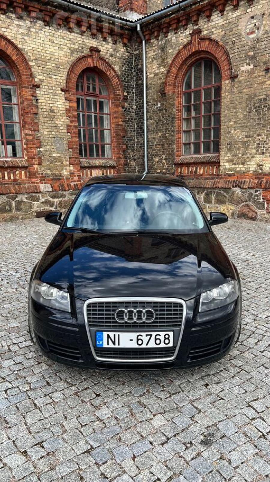 Melns Audi A3 2007 Ventspils, ar dzinēja tilpumu 1.90 L un nobraukumu 283 tūkst. km par 2700 €, foto 2 vietnē AUTOMOTO.COM.LV