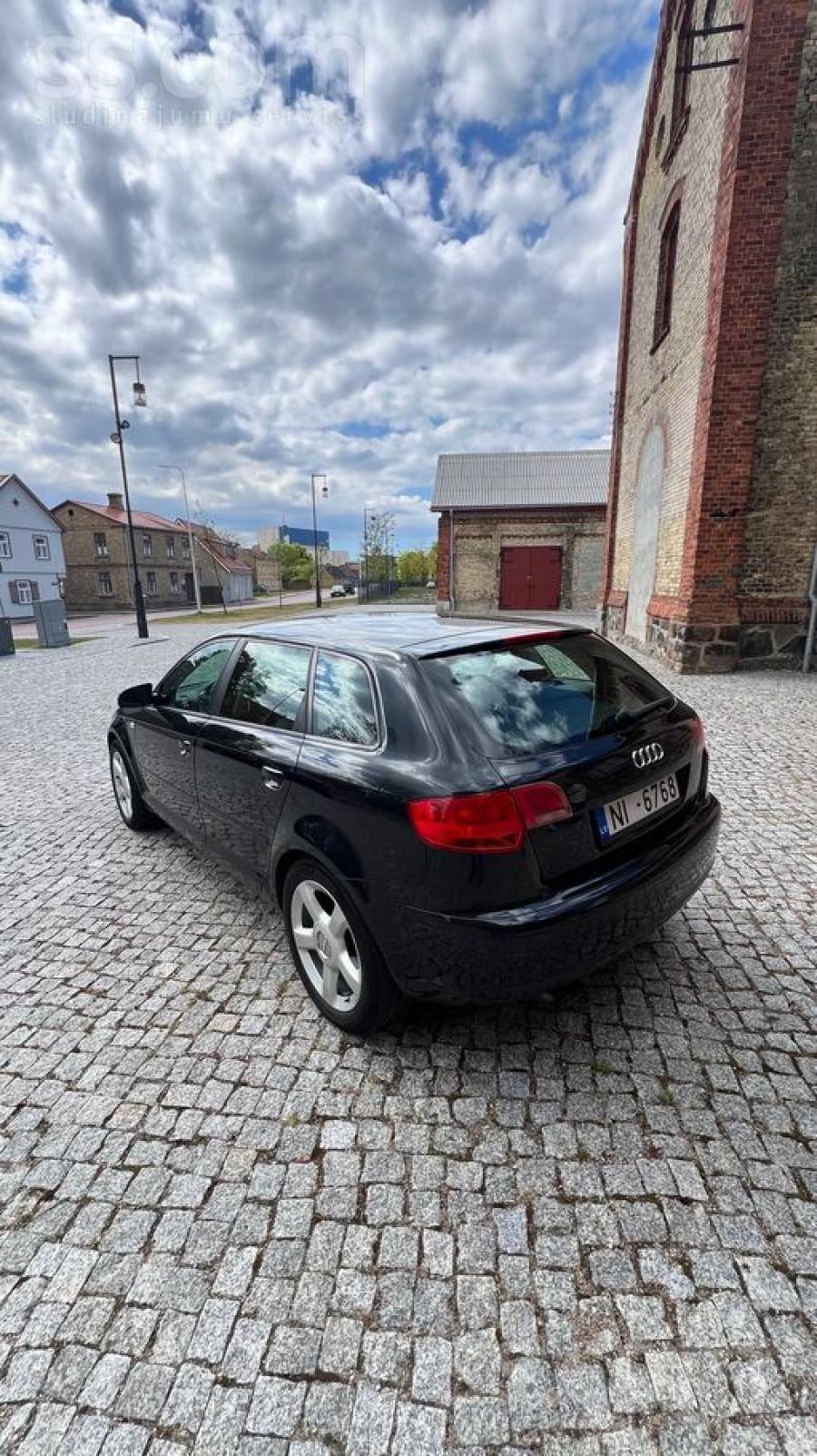 Melns Audi A3 2007 Ventspils, ar dzinēja tilpumu 1.90 L un nobraukumu 283 tūkst. km par 2700 €, foto 5 vietnē AUTOMOTO.COM.LV