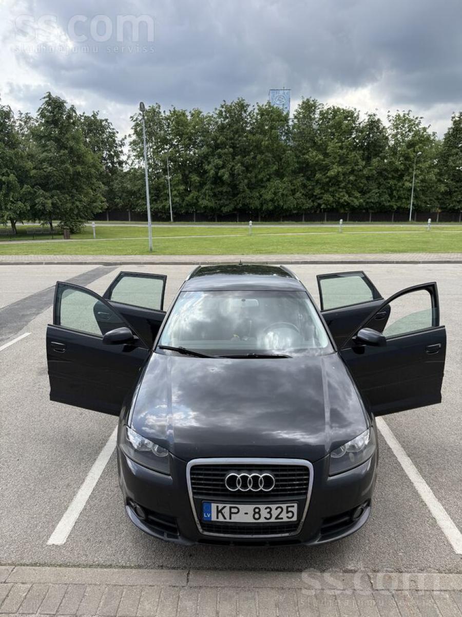 Melns Audi A3 2007 Rīga, ar dzinēja tilpumu 2.00 L un nobraukumu 324 tūkst. km par 2800 €, foto 1 vietnē AUTOMOTO.COM.LV
