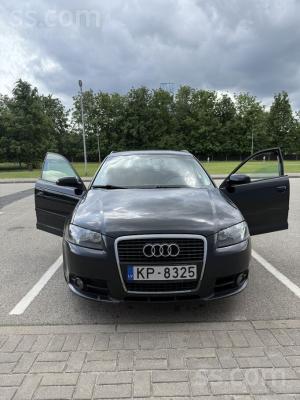 Melns Audi A3 2007 Rīga, ar dzinēja tilpumu 2.00 L un nobraukumu 324 tūkst. km par 2800 €, foto 2 vietnē AUTOMOTO.COM.LV