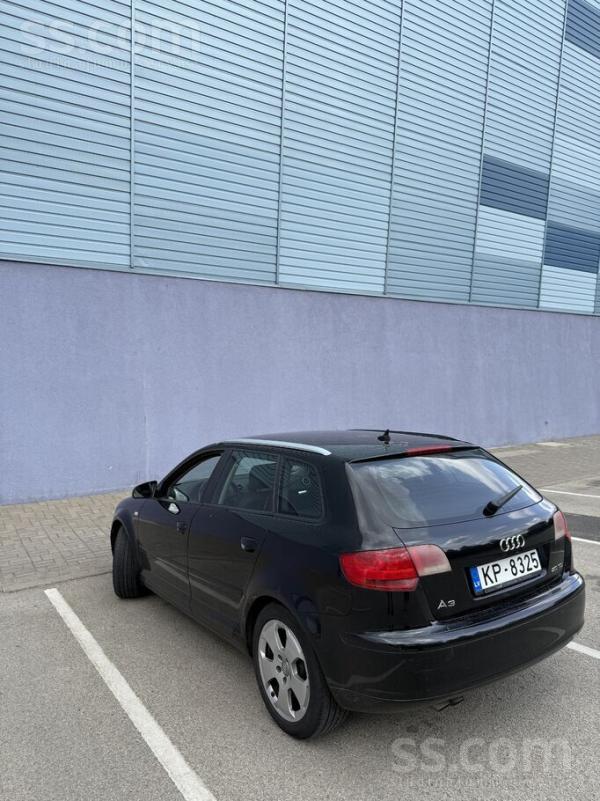 Melns Audi A3 2007 Rīga, ar dzinēja tilpumu 2.00 L un nobraukumu 324 tūkst. km par 2800 €, foto 4 vietnē AUTOMOTO.COM.LV