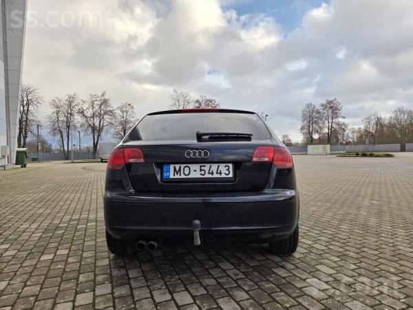 Melns Audi A3 2007 Rīga, ar dzinēja tilpumu 2.00 L un nobraukumu 350 tūkst. km par 3200 €, foto 4 vietnē AUTOMOTO.COM.LV