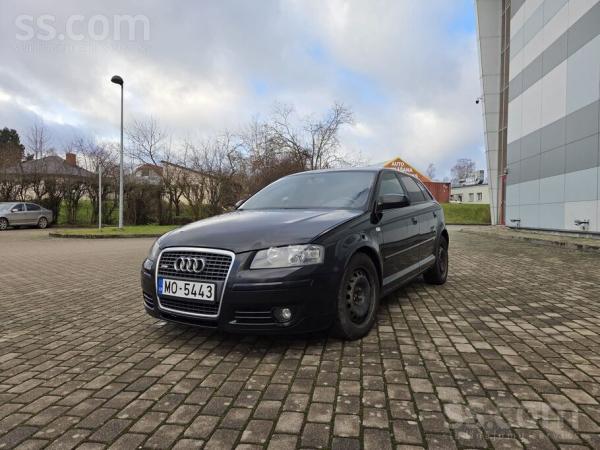 Melns Audi A3 2007 Rīga, ar dzinēja tilpumu 2.00 L un nobraukumu 350 tūkst. km par 3200 €, foto 5 vietnē AUTOMOTO.COM.LV