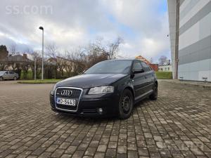 Black Audi A3 2007 in Riga, with an engine capacity of 2.00 L and mileage of 350 thousand km for 3200 €, photo 5 on AUTOMOTO.COM.LV