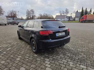 Black Audi A3 2007 in Riga, with an engine capacity of 2.00 L and mileage of 350 thousand km for 3200 €, photo 7 on AUTOMOTO.COM.LV
