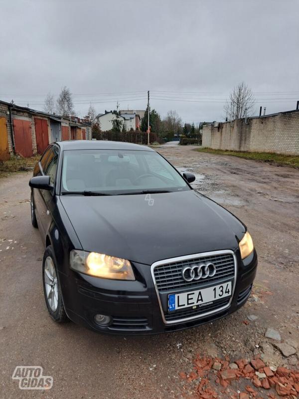 Black Audi A3 2007 in Kaunas, with an engine capacity of 2.00 L and mileage of 288 thousand km for 1990 €, photo 3 on AUTOMOTO.COM.LV