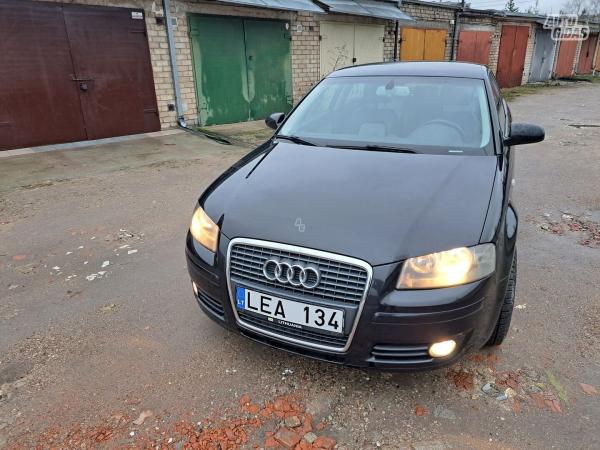 Black Audi A3 2007 in Kaunas, with an engine capacity of 2.00 L and mileage of 288 thousand km for 1990 €, photo 6 on AUTOMOTO.COM.LV