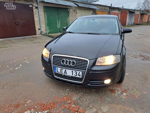 Black Audi A3 2007 in Kaunas, with an engine capacity of 2.00 L and mileage of 288 thousand km for 1990 €, photo 7 on AUTOMOTO.COM.LV