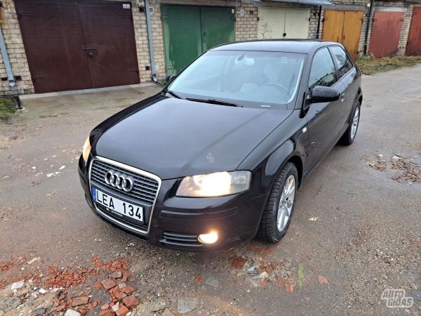 Black Audi A3 2007 in Kaunas, with an engine capacity of 2.00 L and mileage of 288 thousand km for 1990 €, photo 8 on AUTOMOTO.COM.LV