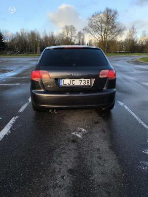 Melns Audi A3 2007 Panevēža, ar dzinēja tilpumu 1.90 L un nobraukumu 287 tūkst. km par 1500 €, foto 5 vietnē AUTOMOTO.COM.LV