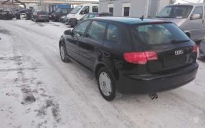 Melns Audi A3 2007 Marijampole, ar dzinēja tilpumu 1.90 L un nobraukumu 259 tūkst. km par 2899 €, foto 4 vietnē AUTOMOTO.COM.LV