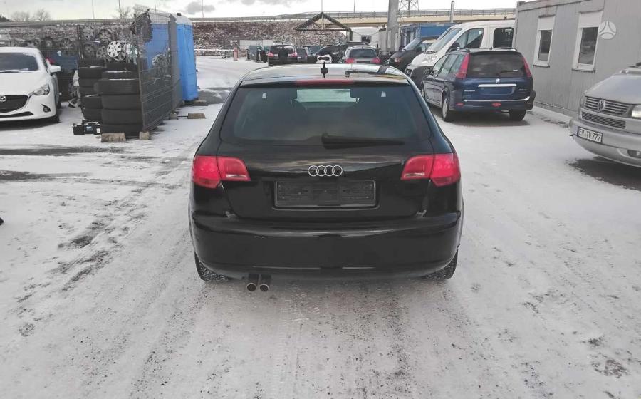 Melns Audi A3 2007 Marijampole, ar dzinēja tilpumu 1.90 L un nobraukumu 259 tūkst. km par 2899 €, foto 5 vietnē AUTOMOTO.COM.LV